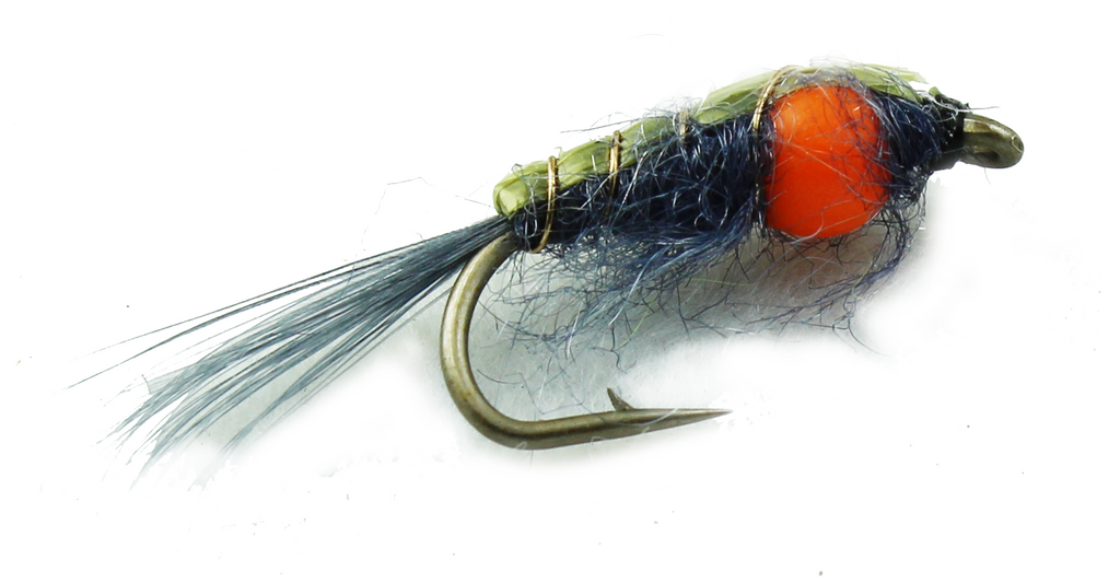 Generic Scud (Egg Sack),Discount Trout Flies,Scud Fly for Fly Fishing ...