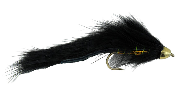 Samaki Flies Slumpbuster Black, Streamer Fly, Big Streamer for Trout ...
