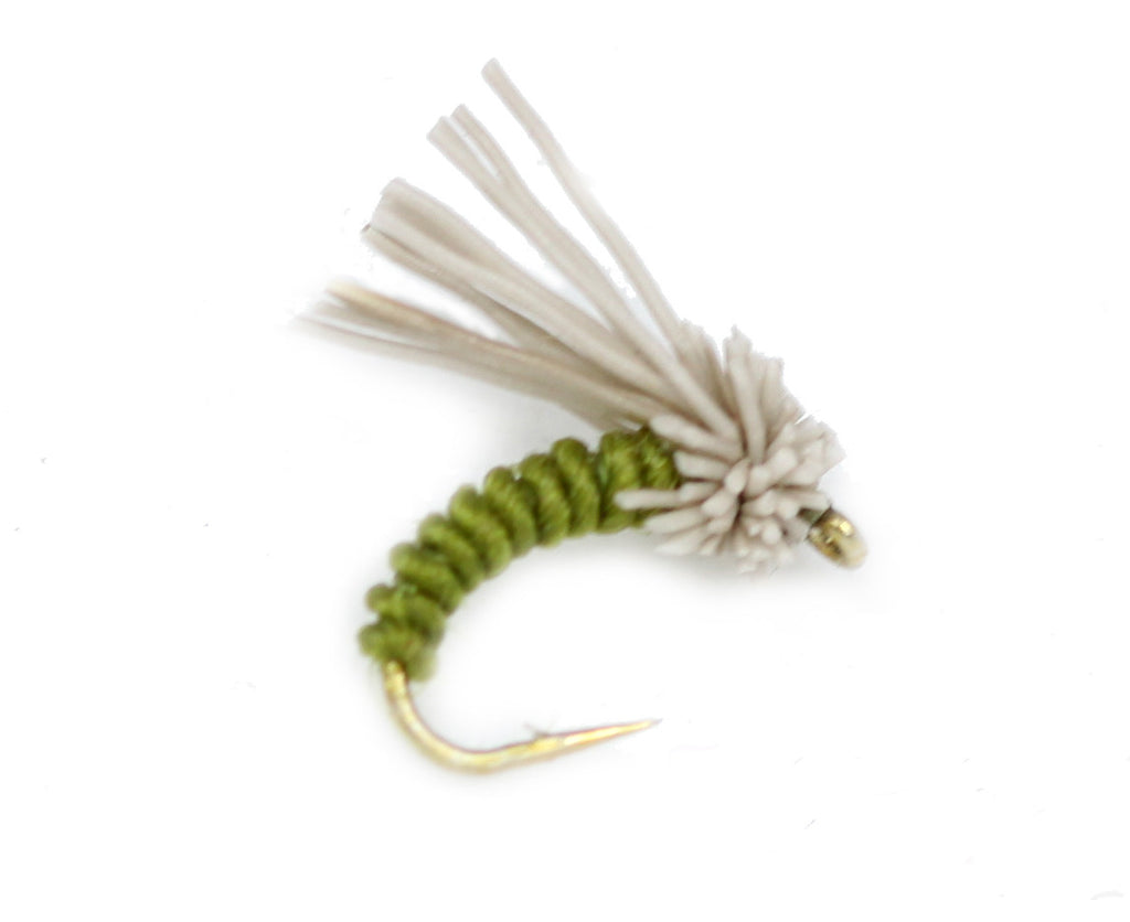 Serendipity - Olive, Buzzer, Emerger Fly, Discount Trout Flies ...